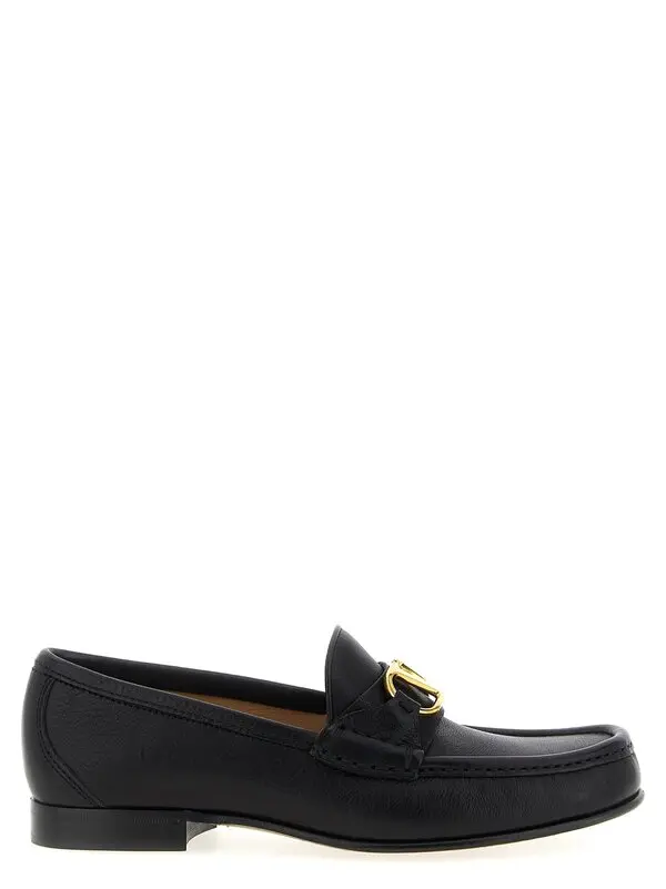 Valentino Garavani Vlogo Signature Loafers - Black