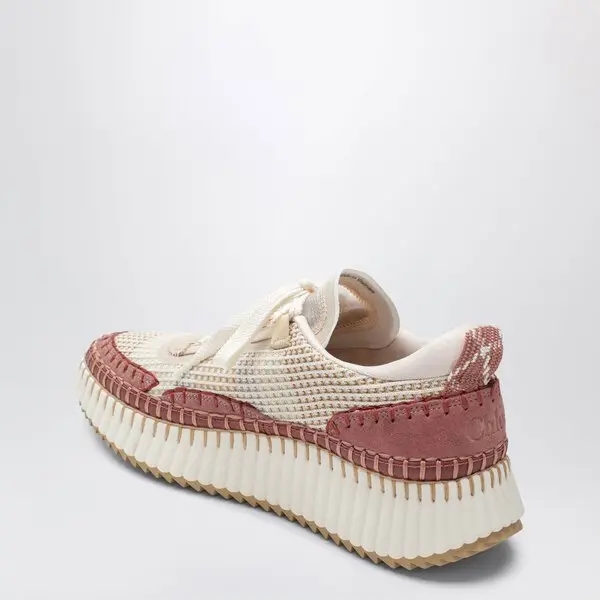 Chloé Nama Sneakers - Cream