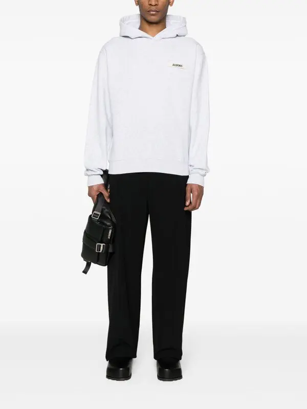 Jacquemus Logo Cotton Hoodie - Multicolor
