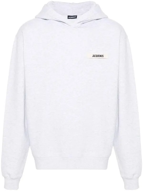 Jacquemus Logo Cotton Hoodie - Multicolor