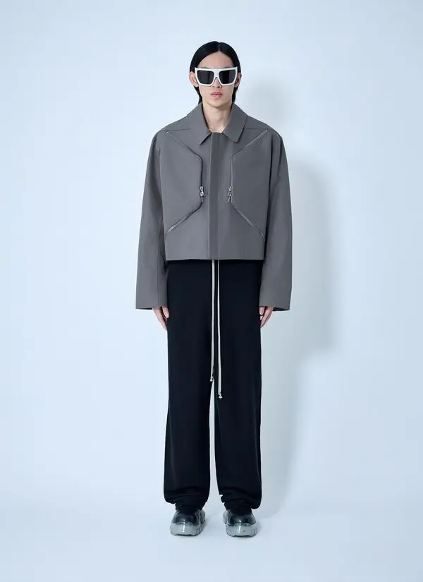 Rick Owens Heizer Mac Jacket - Gray