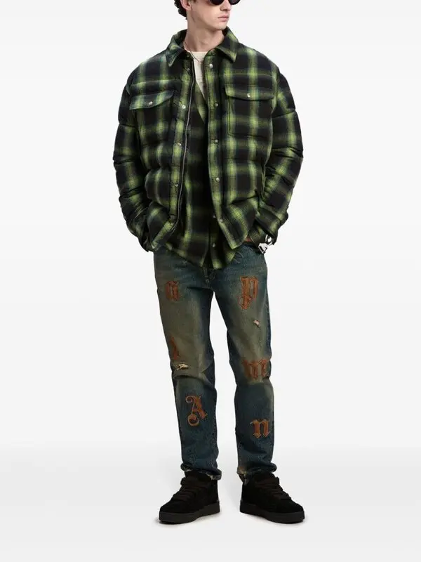 Palm Angels Vertigo` Padded Shirt