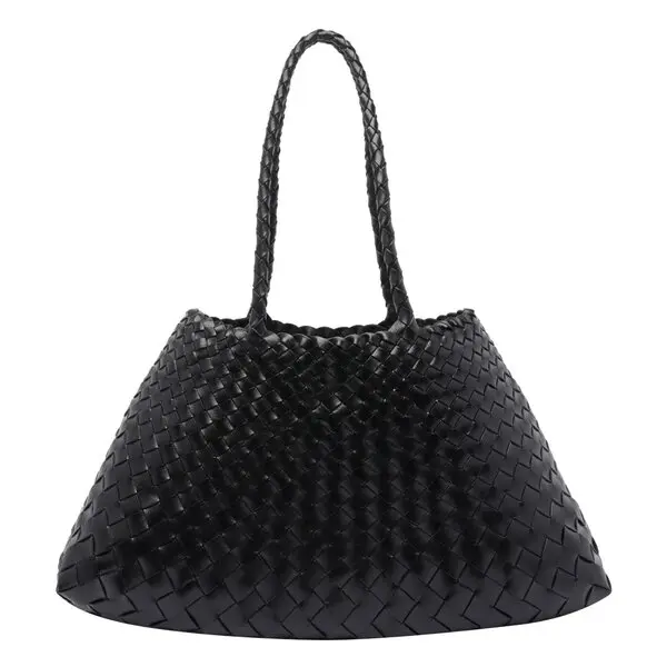 Dragon Diffusion Big Santa Croce Shoulder Bag - Black