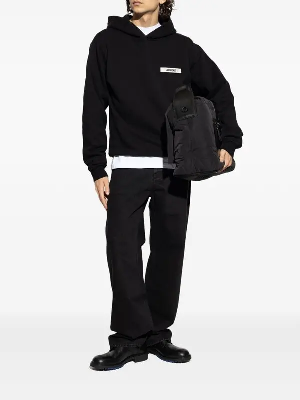 Jacquemus Logo Cotton Hoodie - Multicolor