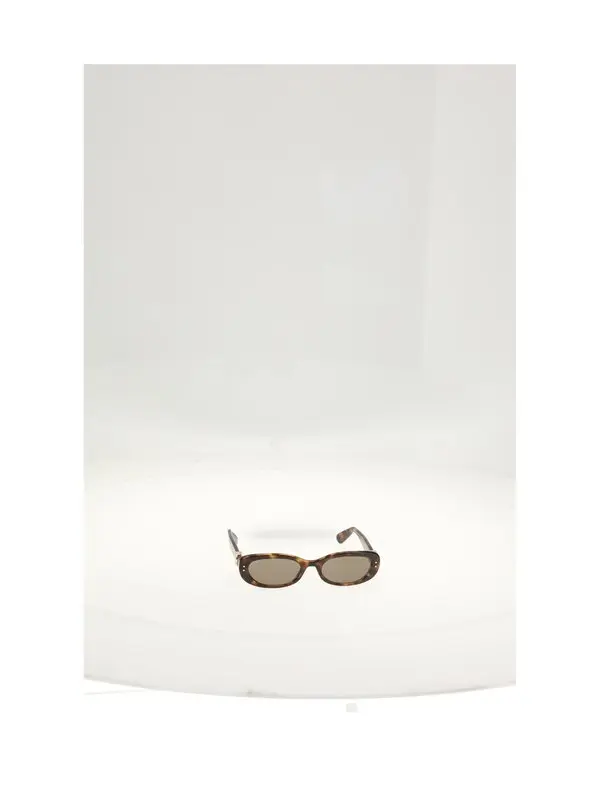 Dior Tortoiseshell Rectangle Sunglasses - Multicolor
