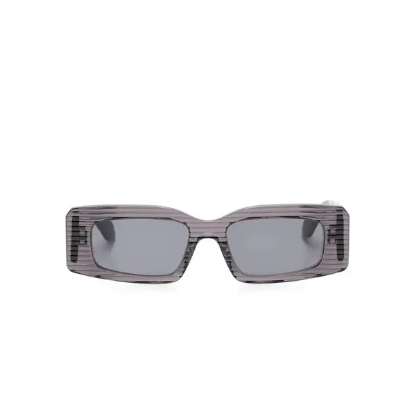 Alaïa Rectangle Sunglasses - Gray