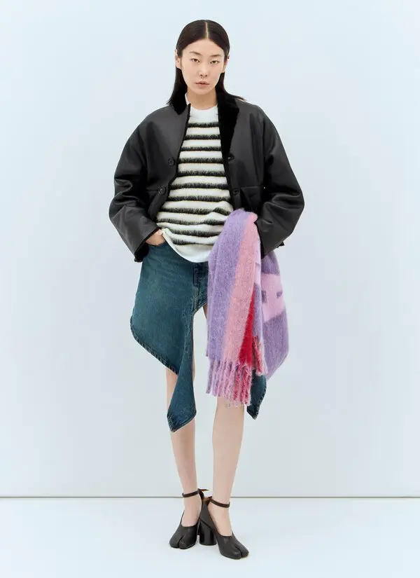 Marni Striped Wool-mohair Sweater