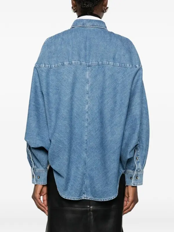 Loewe Denim Cotton Shirt - Multicolor