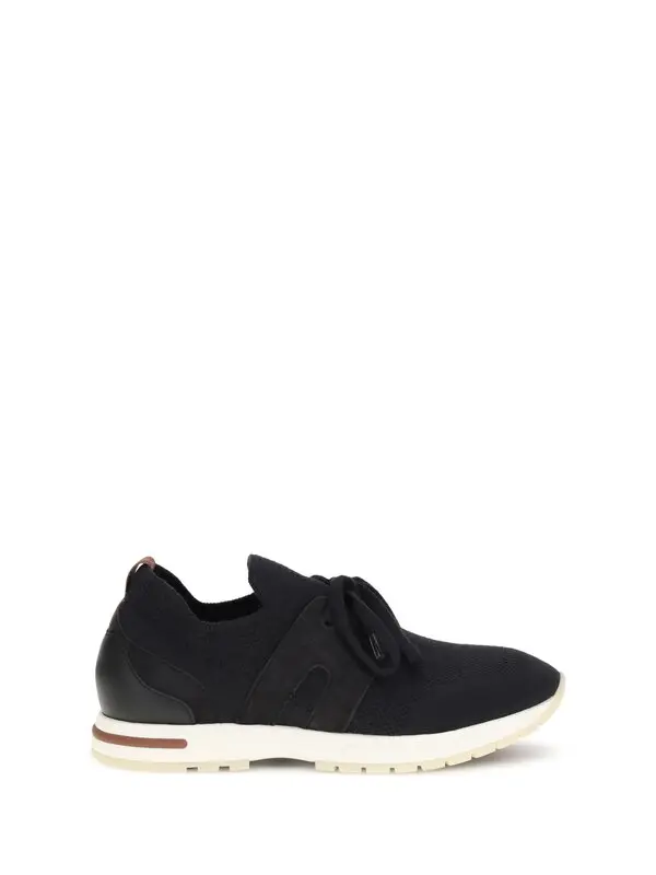 Loro Piana Flexy Walk Sneakers - Black