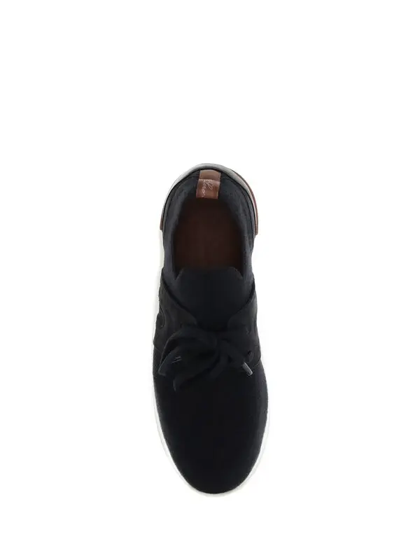 Loro Piana Flexy Walk Sneakers - Black