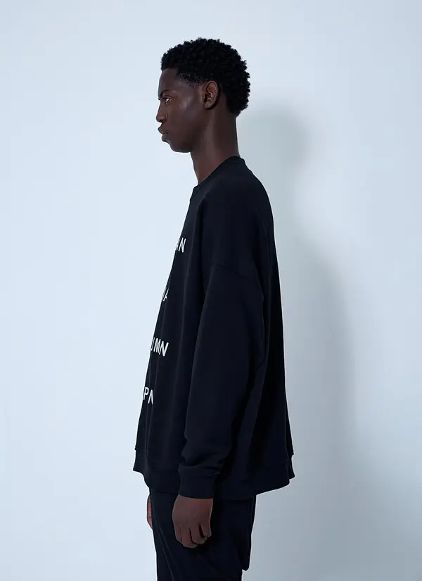 Rick Owens Text Print Sweatshirt