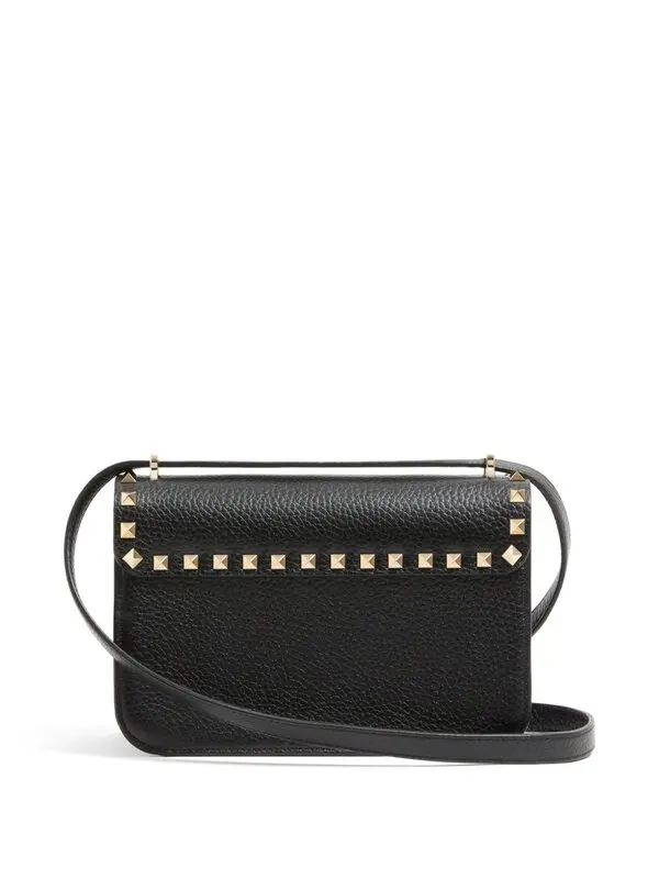 Valentino Garavani Rockstud Suede Leather Shoulder Bag - Multicolor