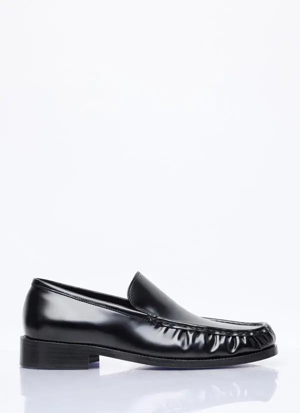 Acne Studios Leather Loafers - Black