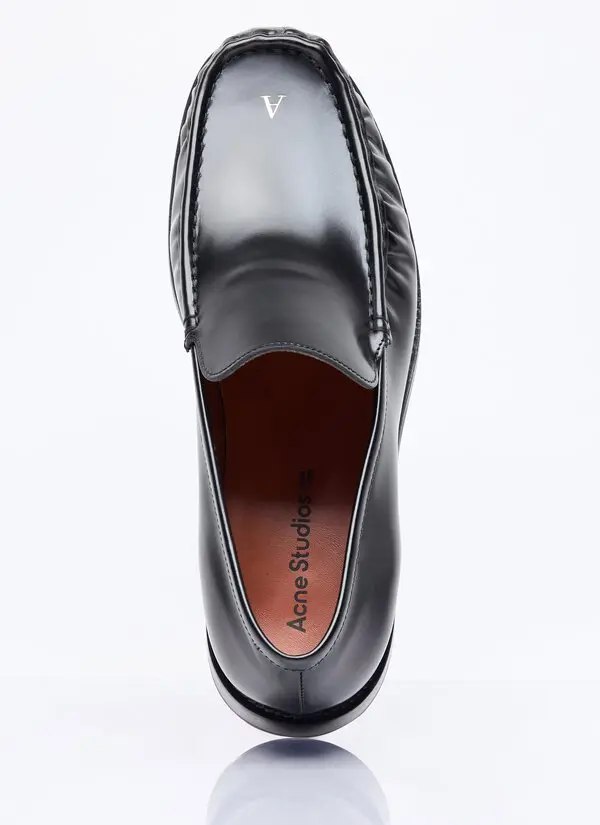 Acne Studios Leather Loafers - Black