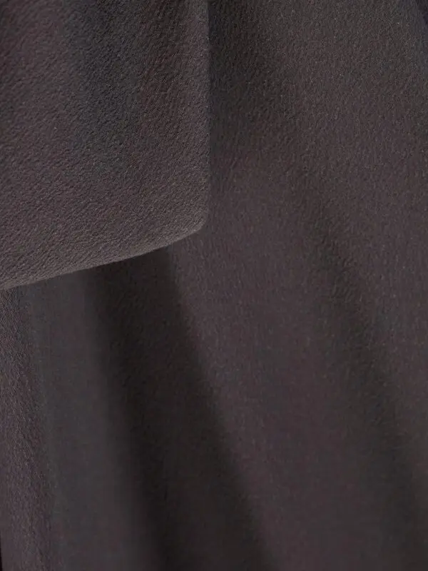 Chloé Silk Draped Midi Skirt - Multicolor