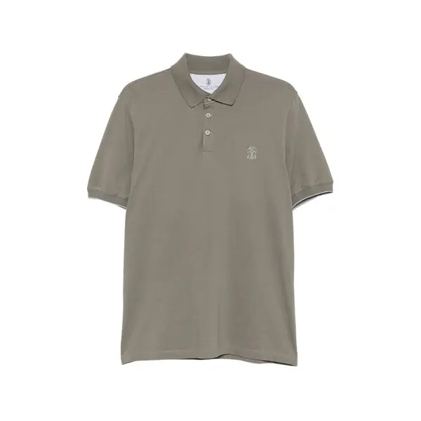 Brunello Cucinelli Polo Shirts - Green