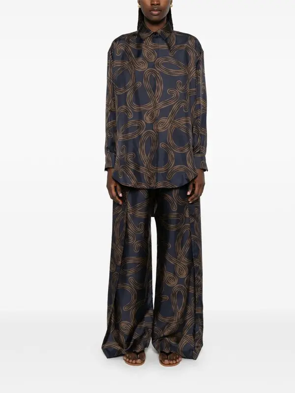 Loewe Printed Silk Shirt - Multicolor