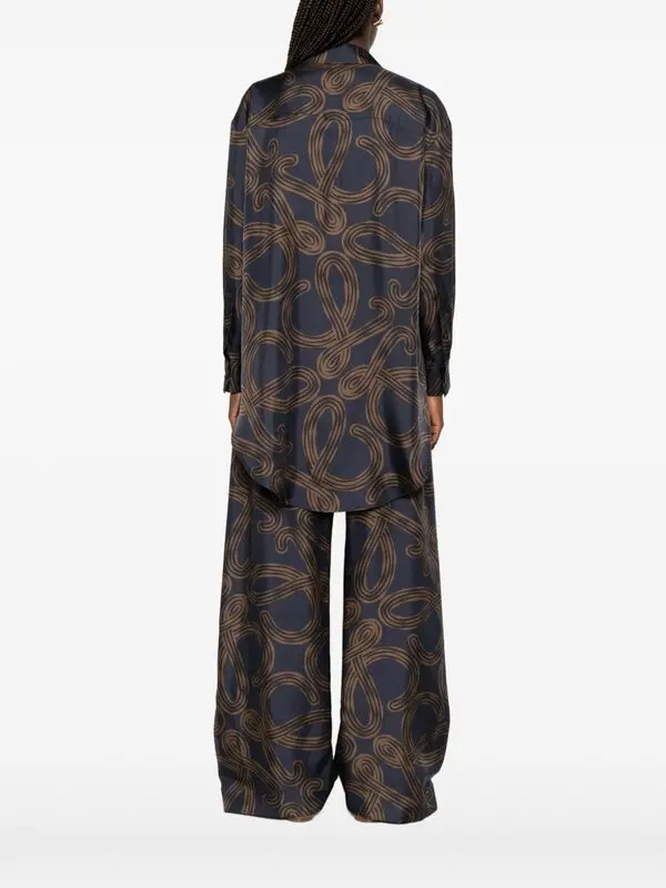 Loewe Printed Silk Shirt - Multicolor