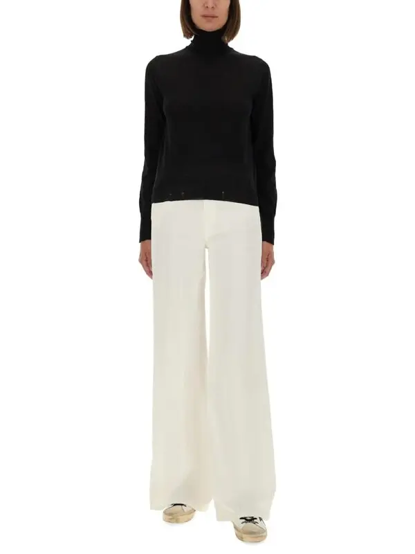GOLDEN GOOSE Worn Effect Wool Sweater