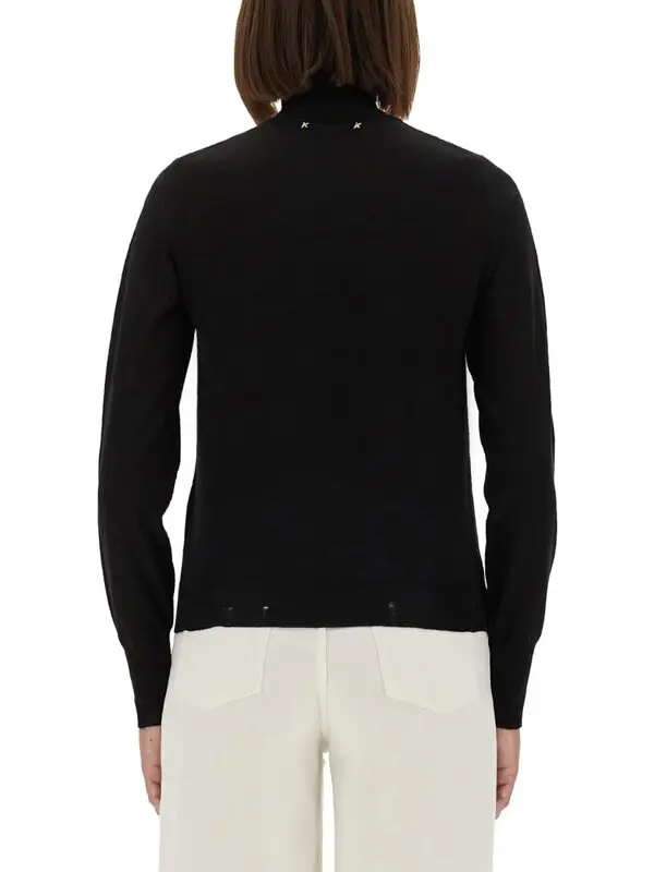 GOLDEN GOOSE Worn Effect Wool Sweater
