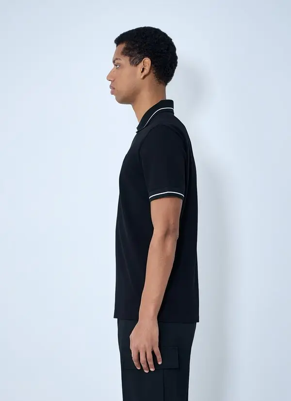 Moncler Logo Motif Polo Shirt
