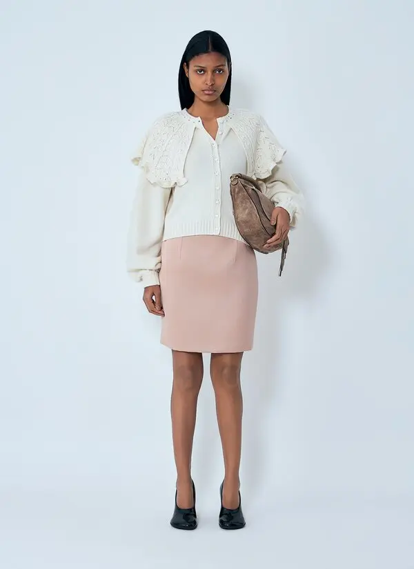 Chloé Short Pencil Skirt