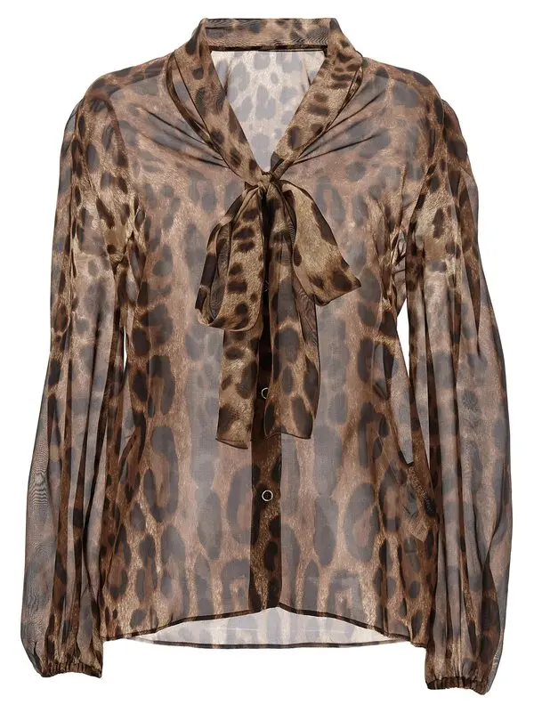 Dolce & Gabbana Animal Shirt - Multicolor