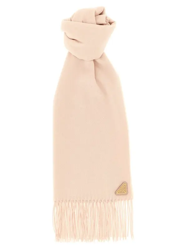 Prada Silk And Cashmere Scarf