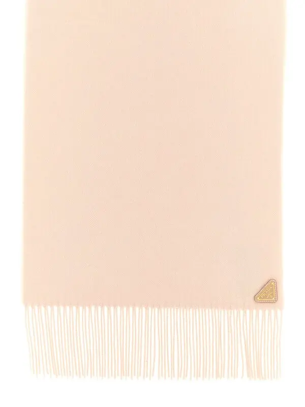 Prada Silk And Cashmere Scarf