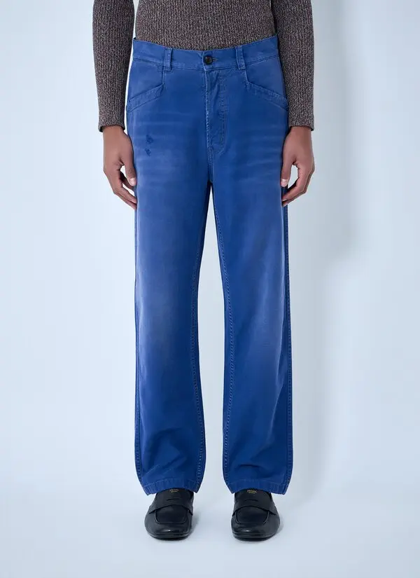 Prada Cotton Twill Pants