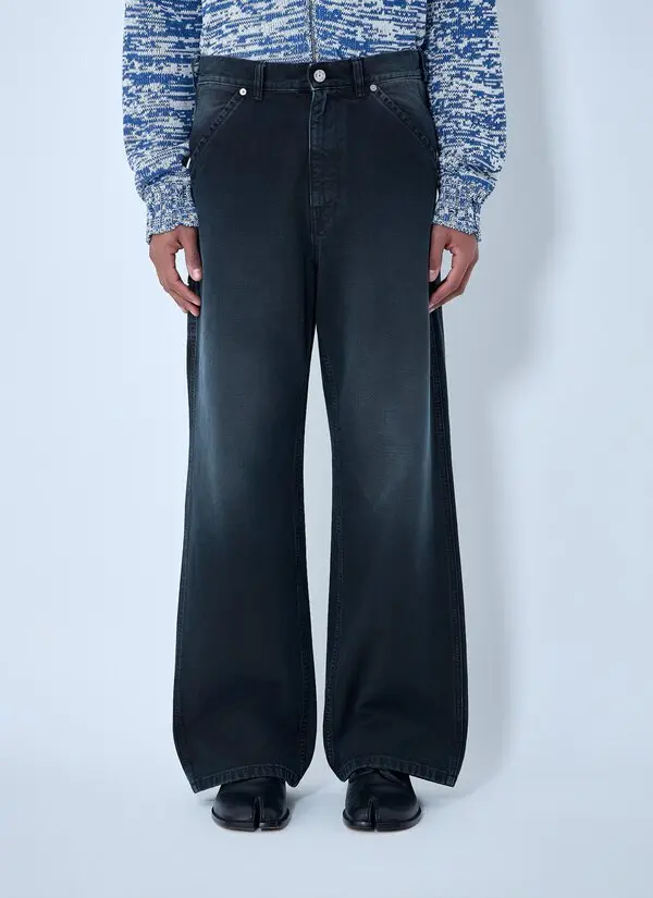 Marni Canvas Pants - Blue