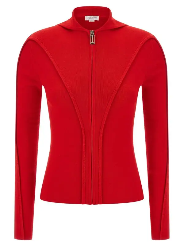 Victoria Beckham Hooded Cardigan