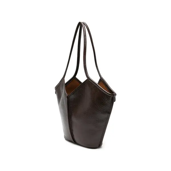 Hereu Leather Tote Bag - Brown