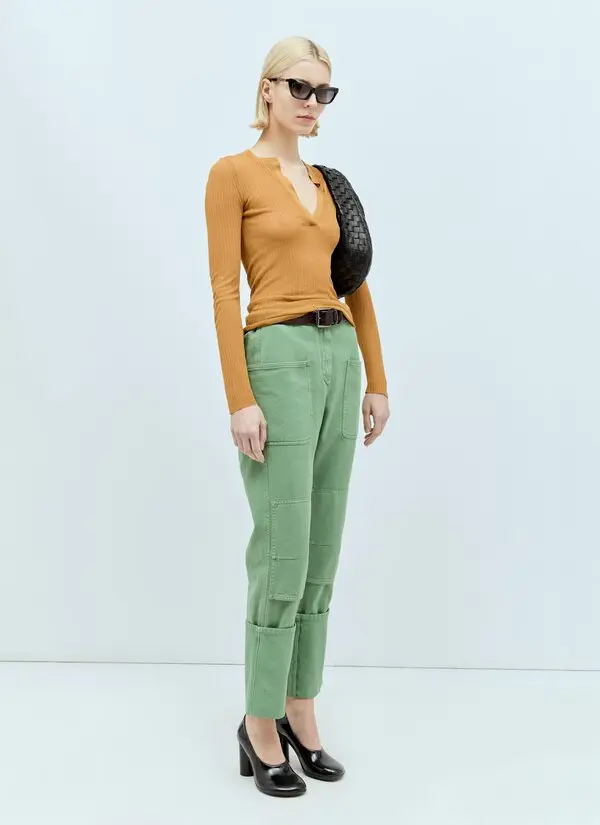 Max Mara Cotton Drill Pants