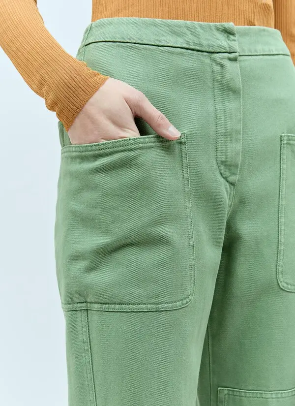 Max Mara Cotton Drill Pants