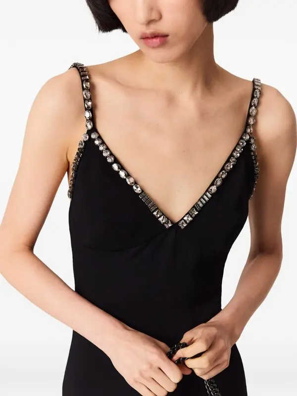 Stella McCartney Embellished Long Dress