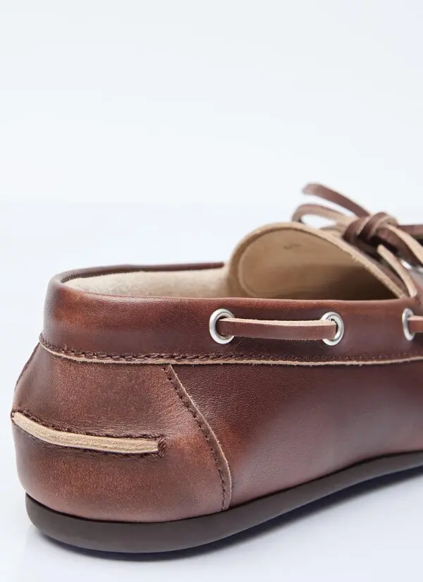 Miu Miu Lace-up Loafers