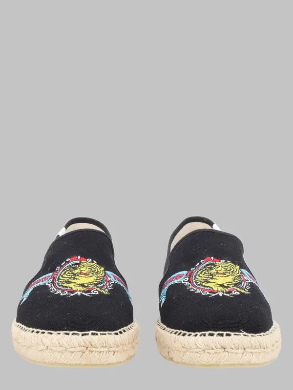 Kenzo Jumping Tiger Espadrilles - Black