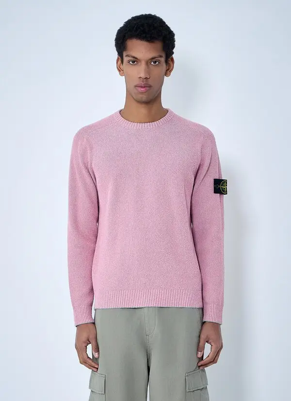 Stone Island Crewneck Wool Sweater