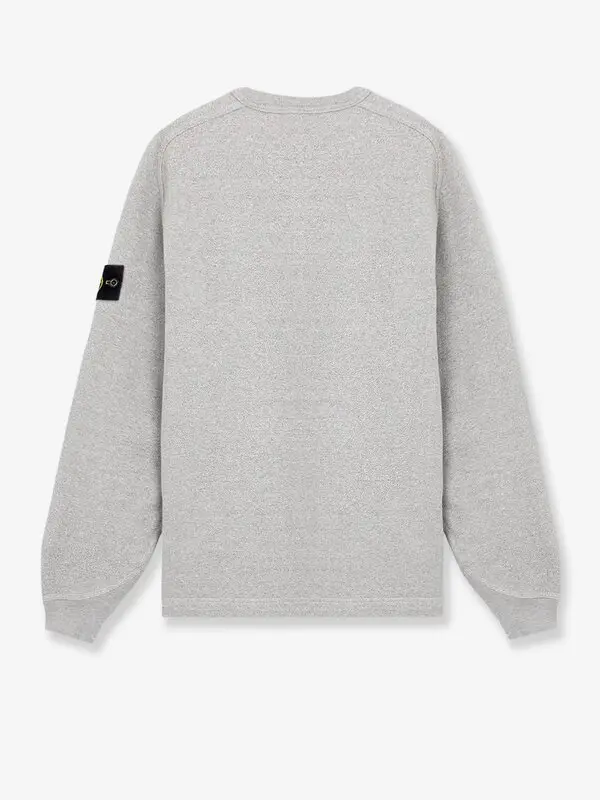 Stone Island Melange Cotton Sweatshirt