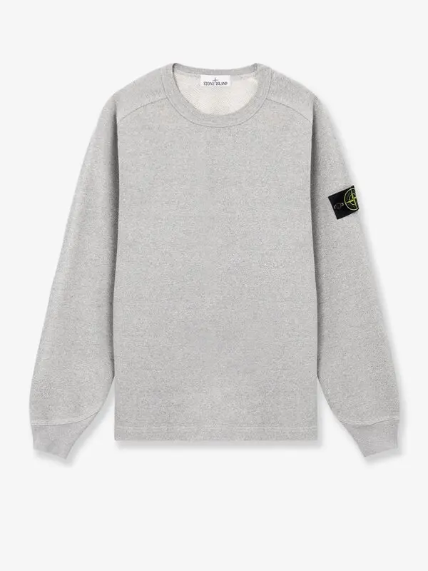 Stone Island Melange Cotton Sweatshirt - Multicolor
