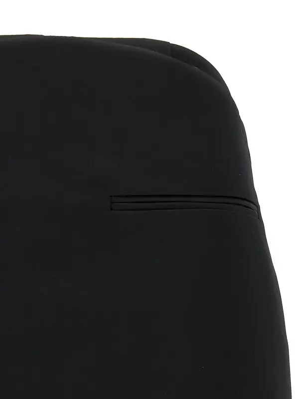 COURREGES Circle Satin Mini Skirt