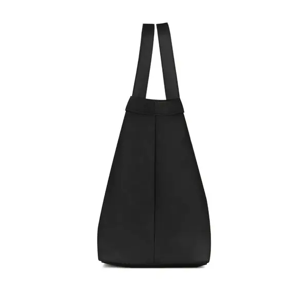 Saint Laurent Calf Leather Tote Bag - Black