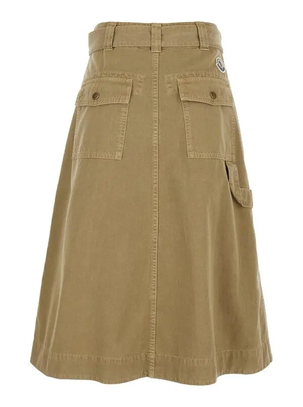 Moncler Cotton Skirt - Multicolor