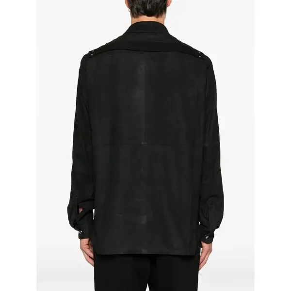 Rick Owens Suede Shirt Jacket