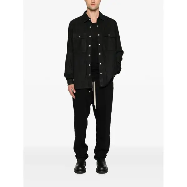 Rick Owens Suede Shirt Jacket