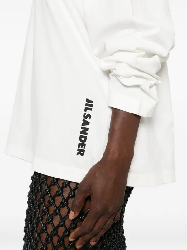 JIL SANDER Logo Cotton T-shirt