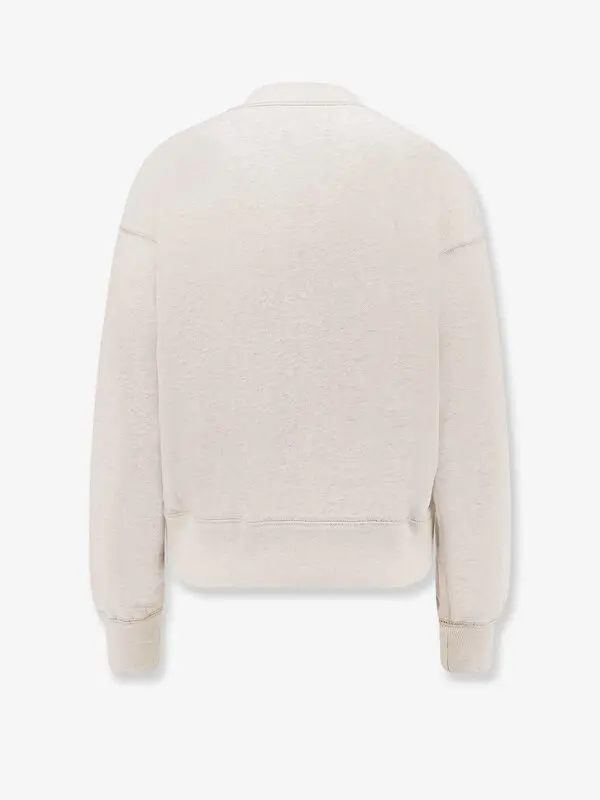 Isabel Marant Étoile Marant Moby Recycled Material Sweatshirt - Cream