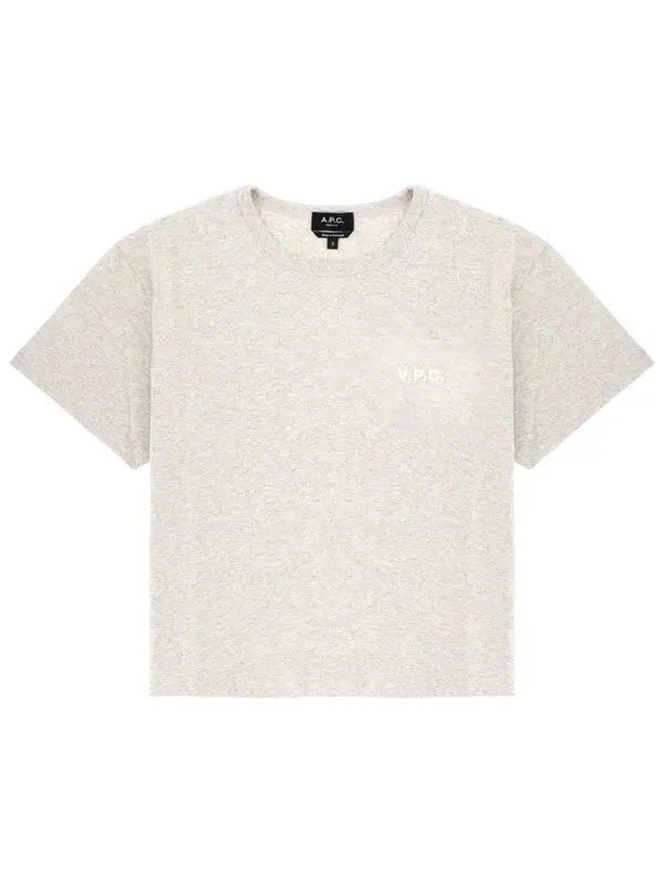 A.p.c. Logo T-shirt - Gray