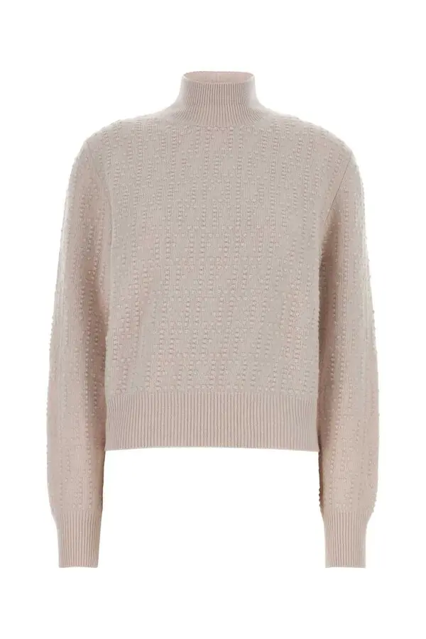 Fendi Powder Stretch Wool Blend Sweater
